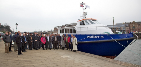 INCHCAPE 23 TAKES TO THE WATER